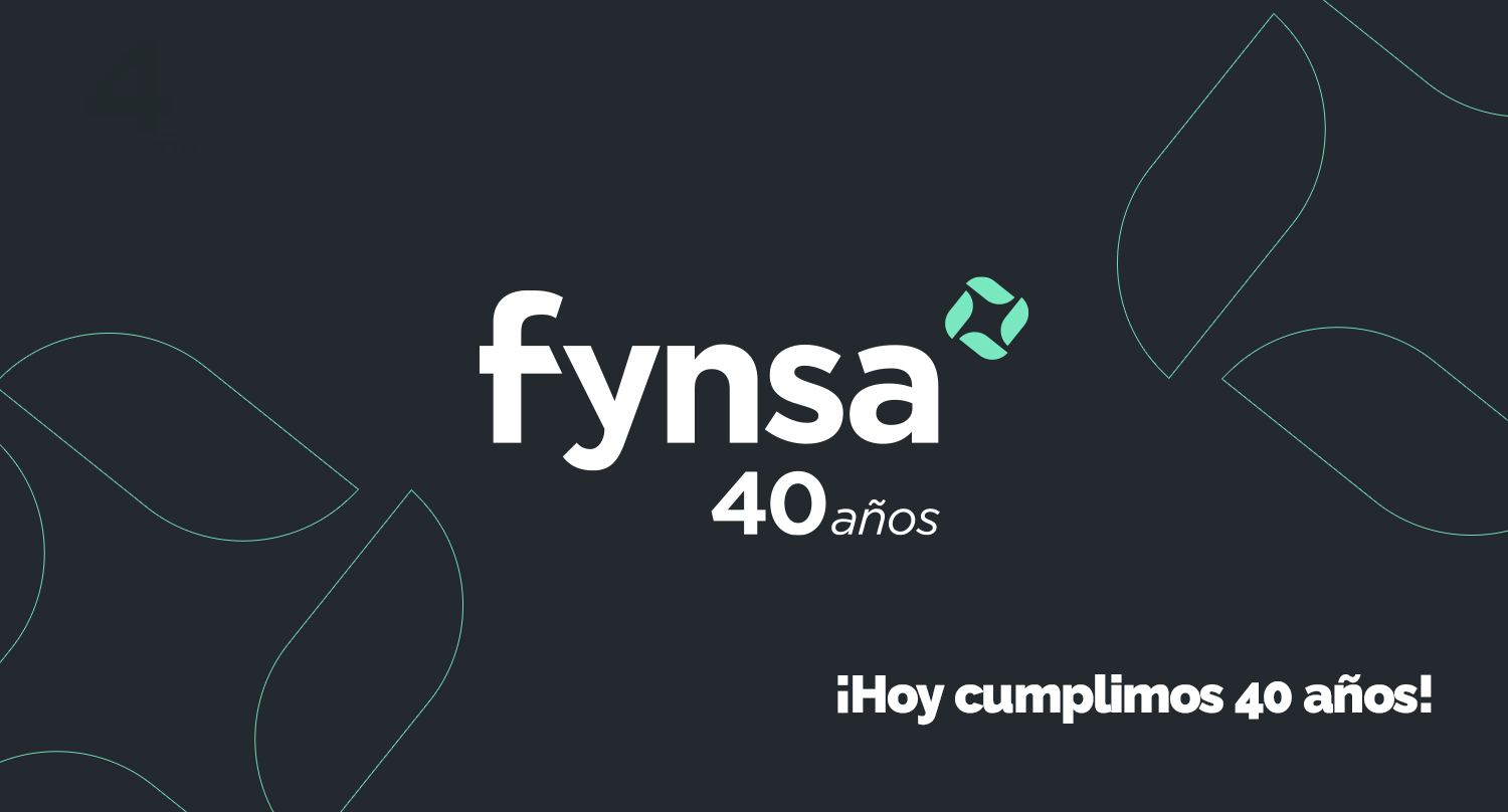 ¡Hoy cumplimos 40 años! | Fynsa